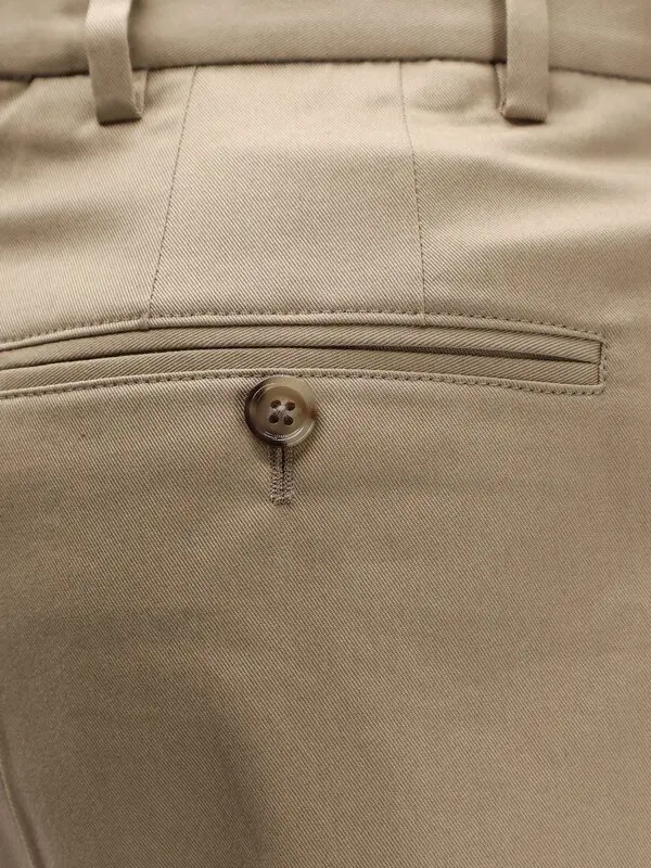 Ami Virgin Wool Shorts - Beige
