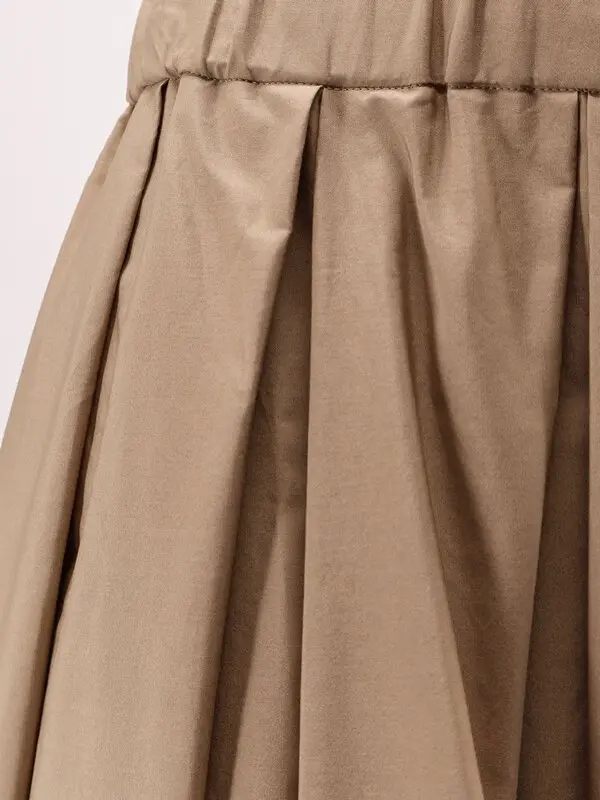 Max Mara Pineta Cotton Skirt - Beige