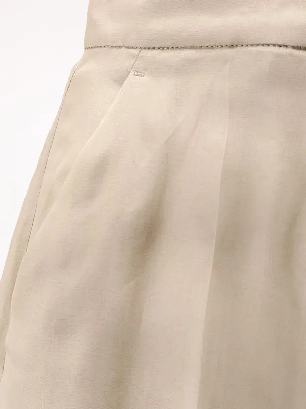 Max Mara Silk Wide Leg Trousers