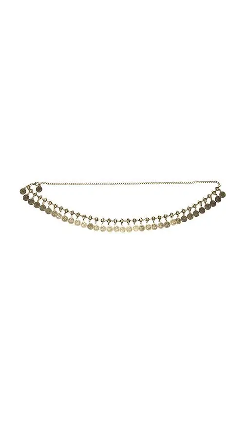 LOVERS AND FRIENDS Wendy Chain Belt - Gold