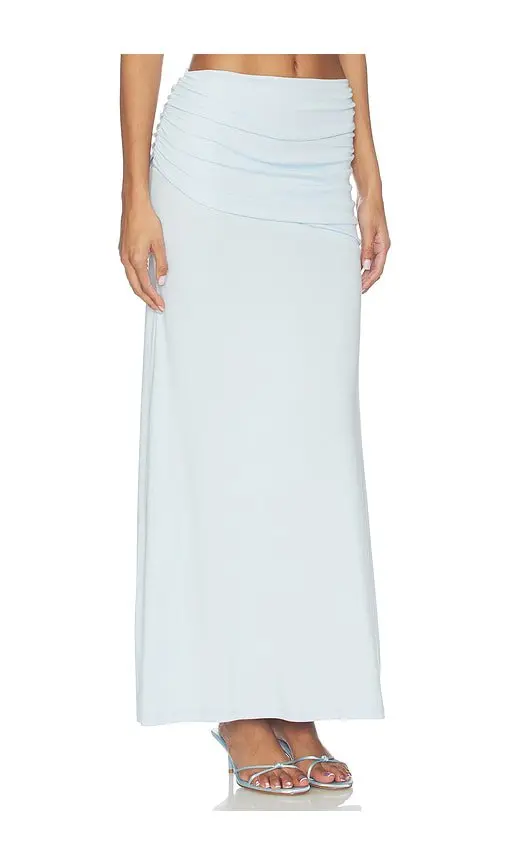 SEVEN WONDERS Malani Ruched Maxi Skirt