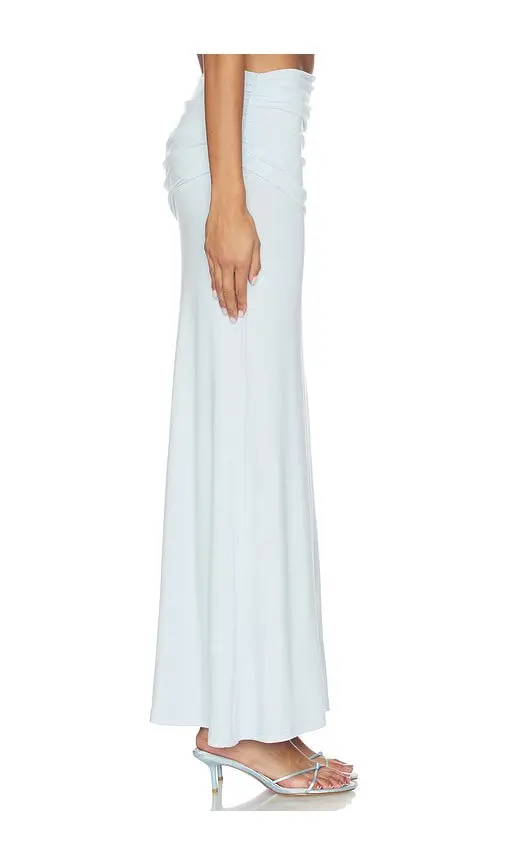 SEVEN WONDERS Malani Ruched Maxi Skirt