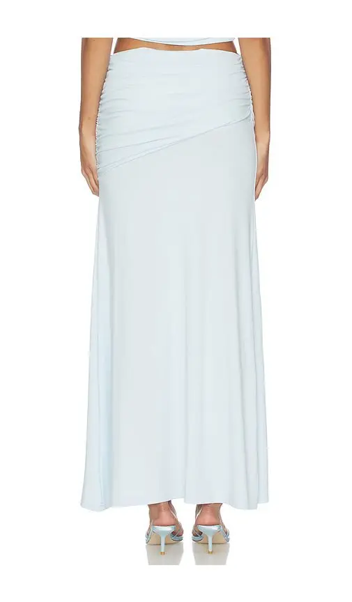 SEVEN WONDERS Malani Ruched Maxi Skirt