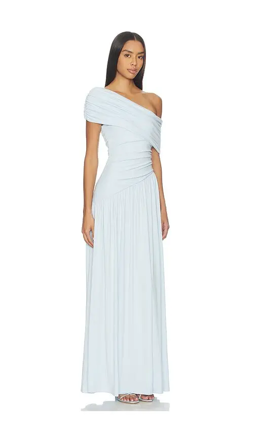 SEVEN WONDERS Malani One Shoulder Maxi Dress