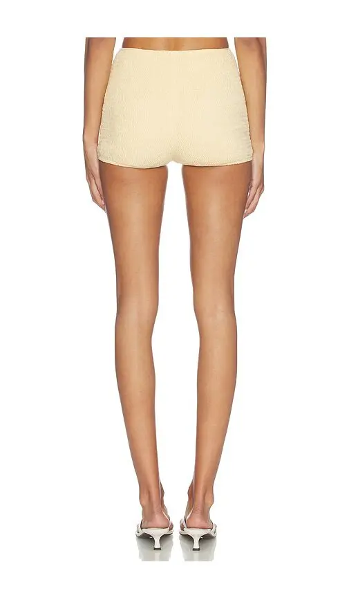 SEVEN WONDERS Adora Shirred Hot Short - Lemon