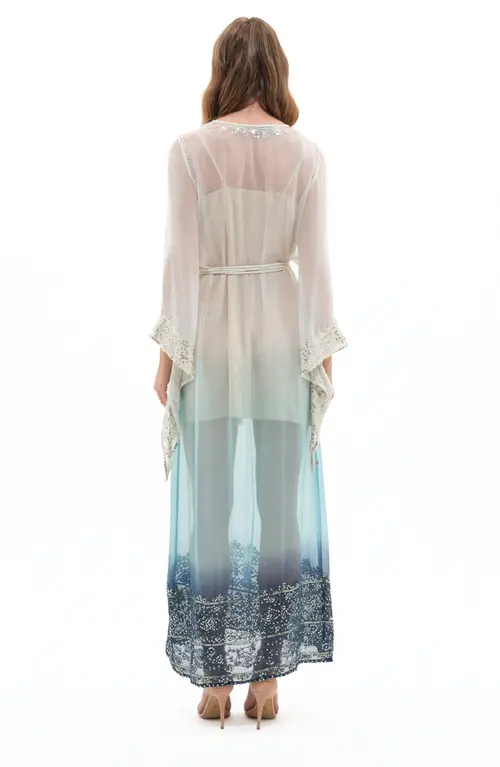 Calypso St. Barth Paisley Print Maxi Dress