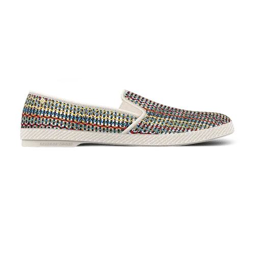Rivieras Lord Woven Leatherette Slip-on Loafer - Multi