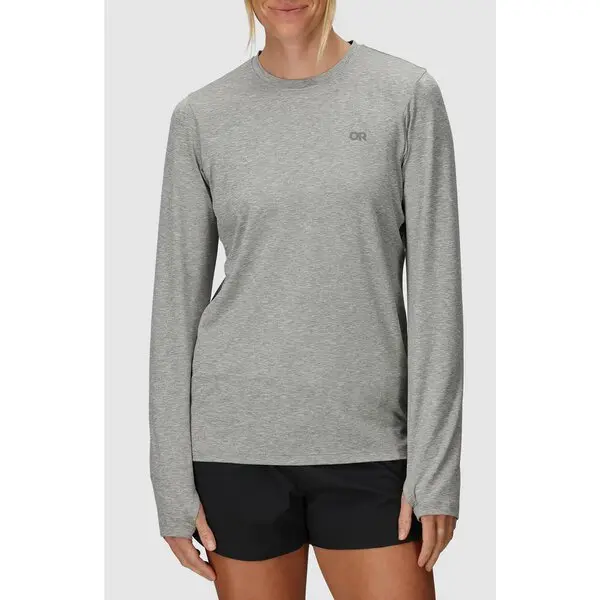 OUTDOOR RESEARCH Activeice Spectrum Sun Long Sleeve T-shirt - Grey Heather