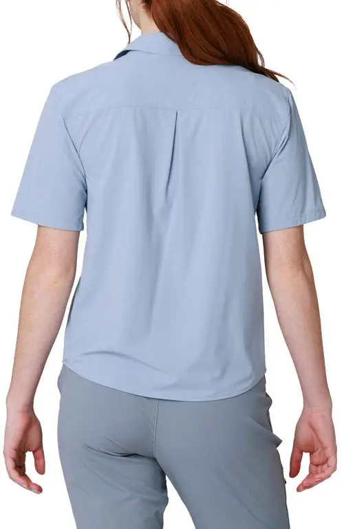 OUTDOOR RESEARCH Astroman Short Sleeve Sun Shirt - Fjord