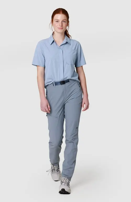 OUTDOOR RESEARCH Astroman Short Sleeve Sun Shirt - Fjord