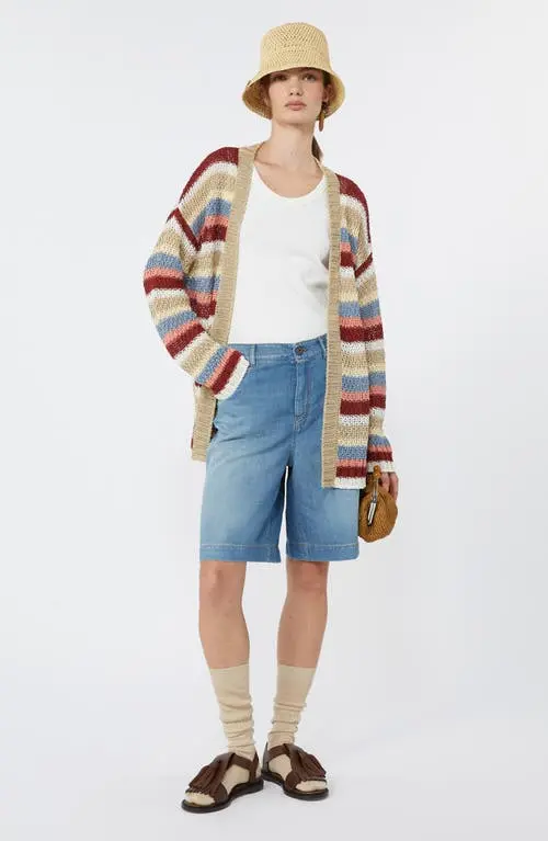 Max Mara Dozono Denim Shorts