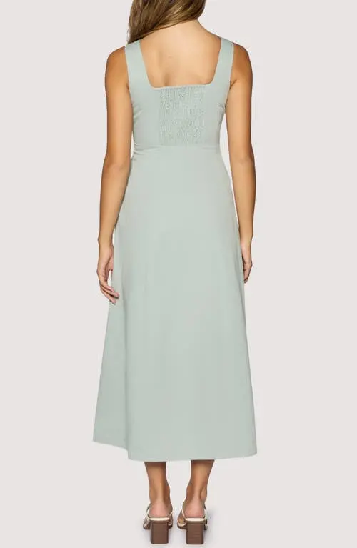 LOST + WANDER Vista Marina Cotton Maxi Dress