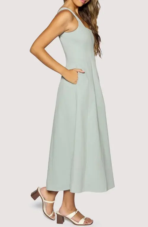LOST + WANDER Vista Marina Cotton Maxi Dress