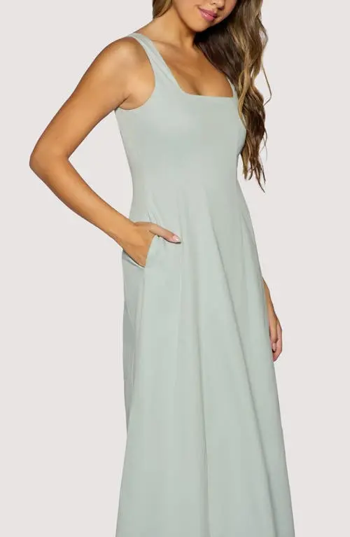 LOST + WANDER Vista Marina Cotton Maxi Dress