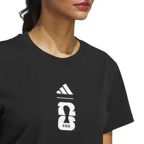 Adidas 2026 Fifa World Cup Official Graphic T-shirt - Black