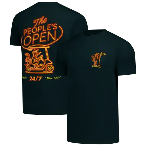 BREEZY GOLF Wm Phoenix Open People's Open 24/7 T-shirt - Black
