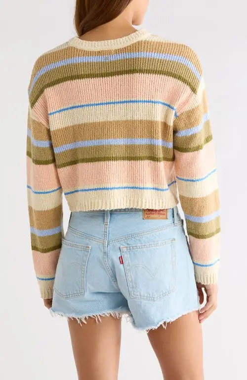 BILLABONG Striped Cotton-blend Sweater