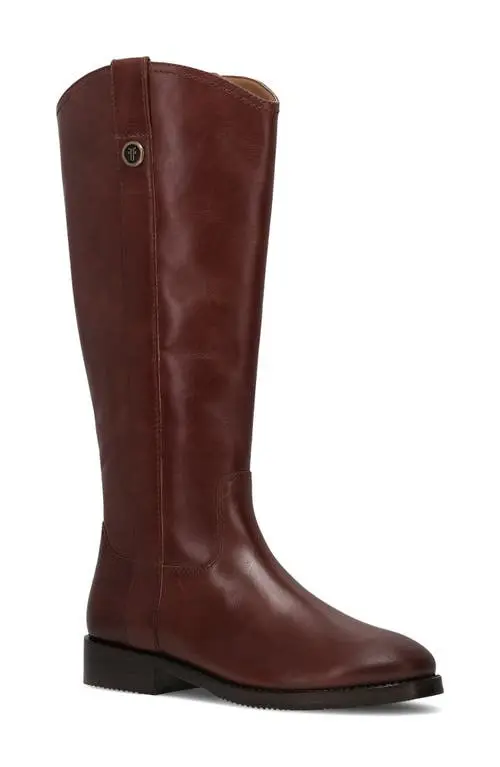 THE FRYE COMPANY Melissa Button Tall Boot - Saddle