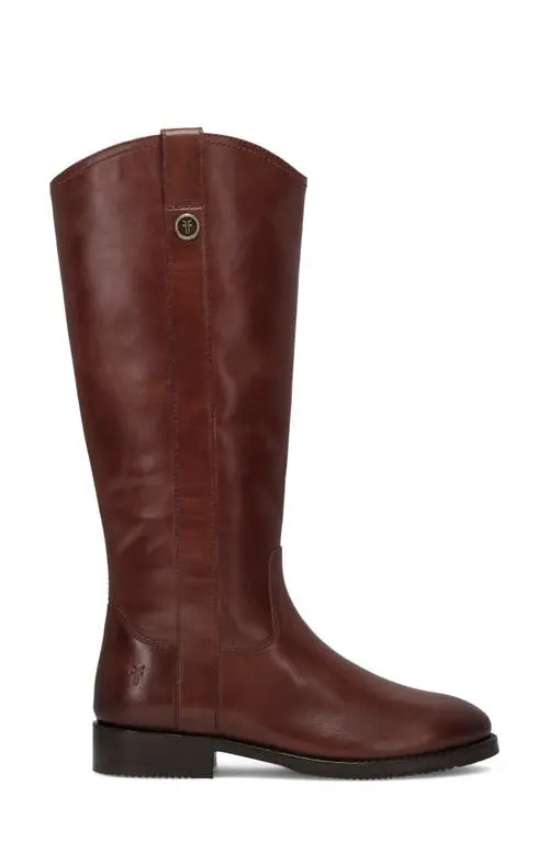 THE FRYE COMPANY Melissa Button Tall Boot - Saddle