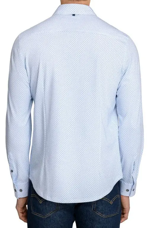 W.R.K Slim Fit Micro Geo Dot Reworked Button-up Shirt