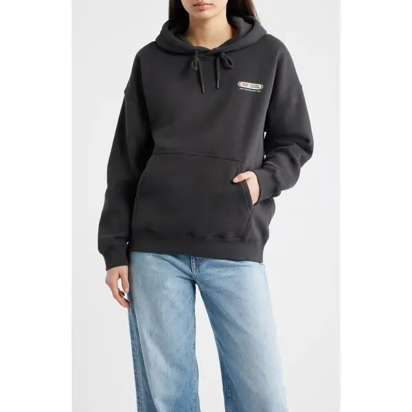 Rip Curl Surf Revival Heritage Hoodie - Washed Black