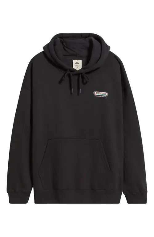 Rip Curl Surf Revival Heritage Hoodie - Washed Black