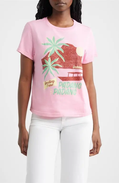 Rails The Classic Crew Cotton Graphic T-shirt - Padang