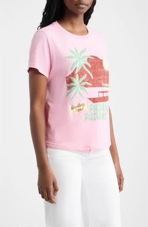 Rails The Classic Crew Cotton Graphic T-shirt - Padang