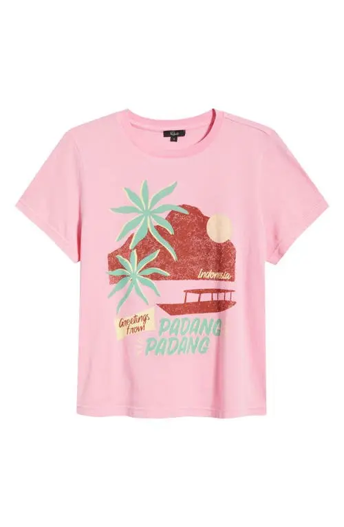 Rails The Classic Crew Cotton Graphic T-shirt - Padang