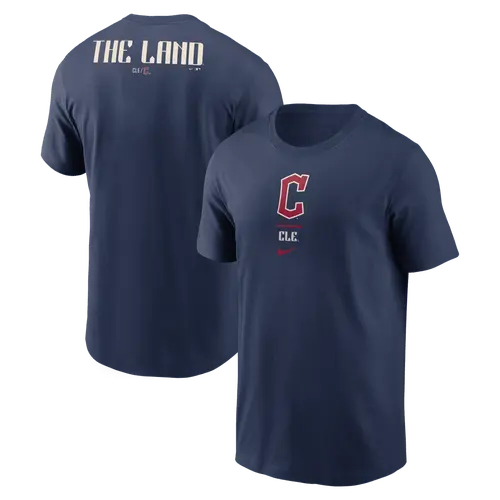Nike Cleveland Guardians City Connect 2-hit T-shirt - Navy