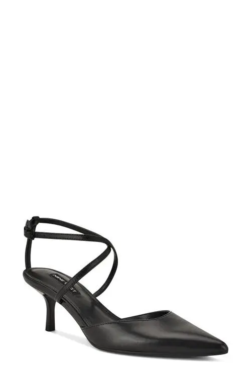 Nine West Idorna Ankle Strap Pumps - Black