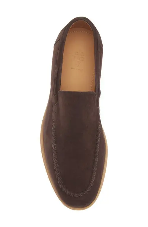 Eleventy Braided Suede Loafers