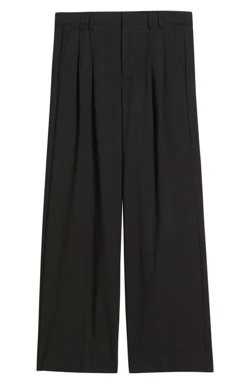 KROST Eco Pleated Wide Leg Trousers