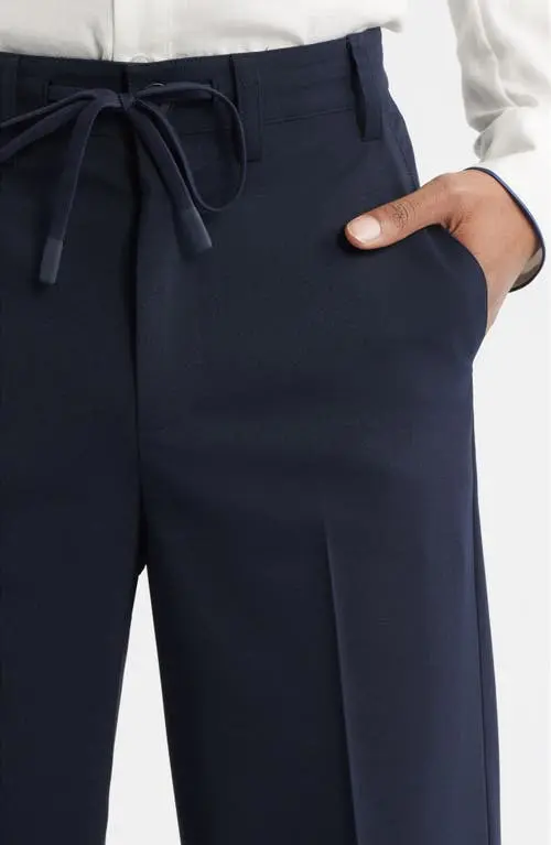 KROST Elliott Eco Drawcord Trousers - Dark Navy