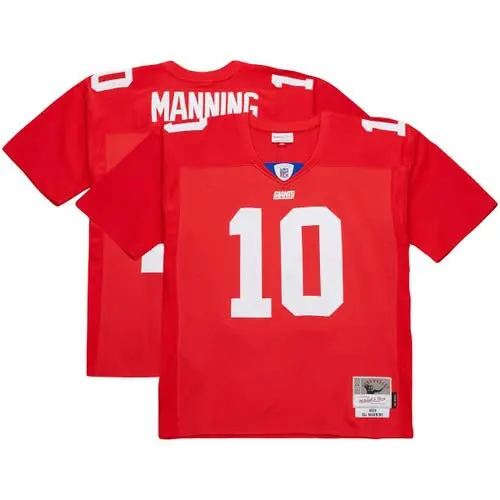 Mitchell & Ness Eli Manning New York Giants 2004 Team Legacy Reti Player Big & Tall Jersey - Red