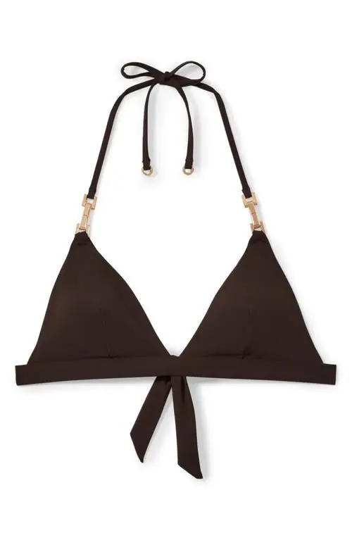 REISS Riah Triangle Bikini Top