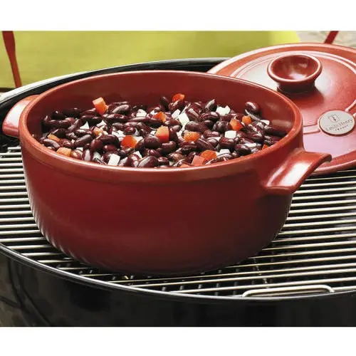 EMILE HENRY Flame Round Stewpot Dutch Oven