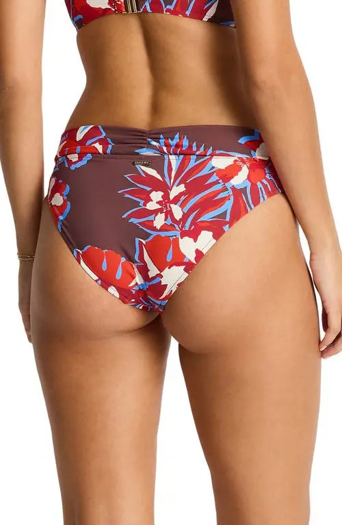 SEA LEVEL V-front Mid-rise Bikini Bottoms