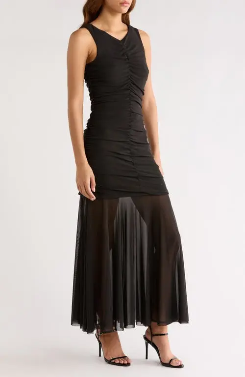 Steve Madden Denisa Ruched Maxi Dress