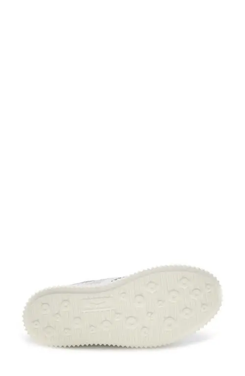 VOILE BLANCHE Herika Mesh Sneaker - White Silver