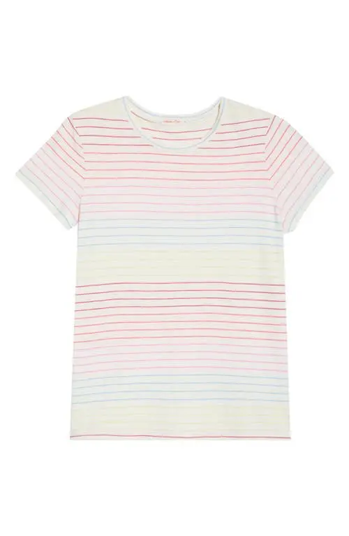 Marine Layer Stripe Cotton Blend T-shirt