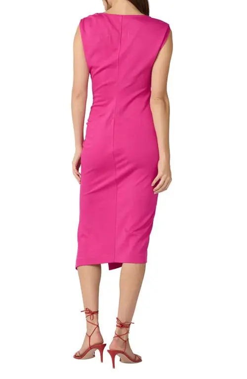 Diane Von Furstenberg Andie Jersey Midi Dress