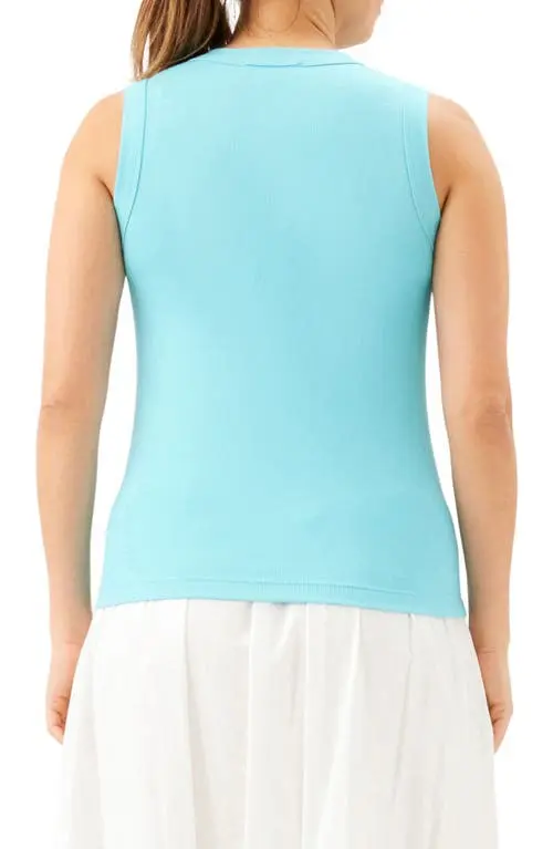 Karen Kane Crewneck Rib Tank