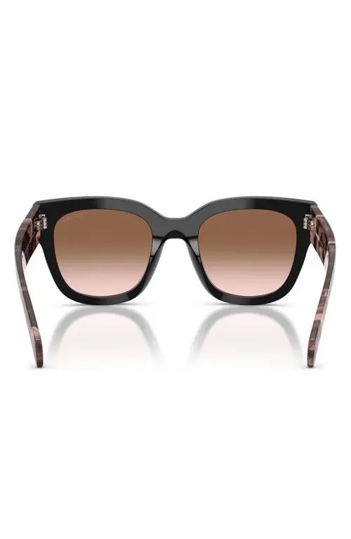Prada 53mm Square Sunglasses