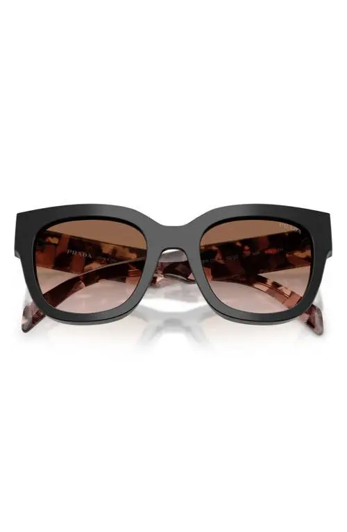Prada 53mm Square Sunglasses