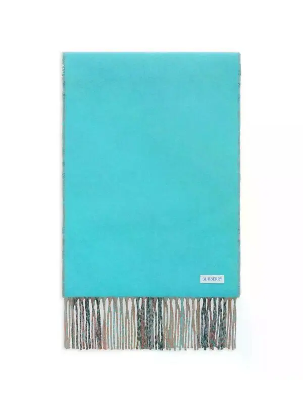 Burberry Gradient Check Cashmere Scarf