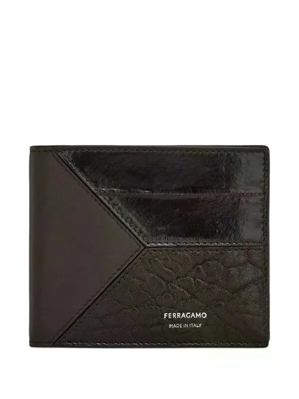 FERRAGAMO Geometric Patchwork Wallet