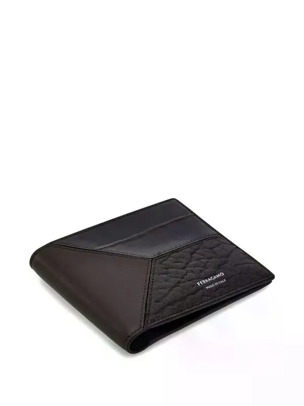 FERRAGAMO Geometric Patchwork Wallet