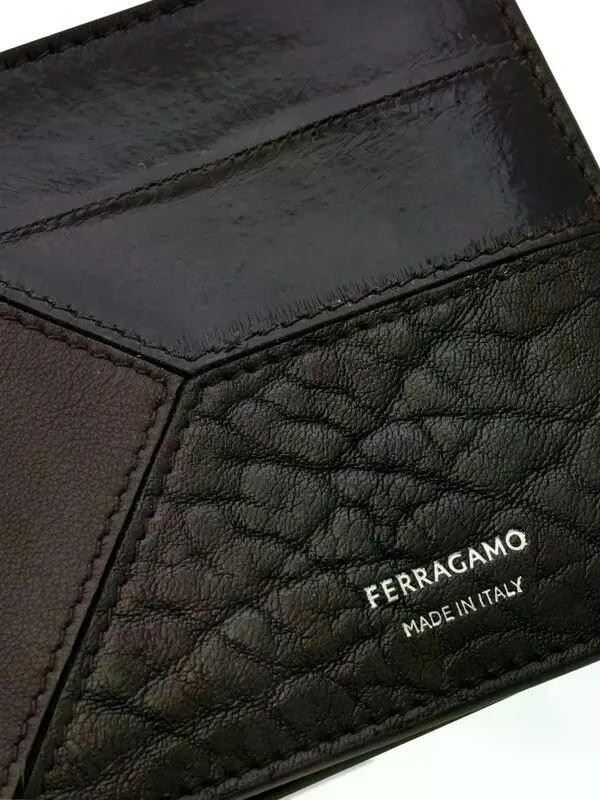 FERRAGAMO Geometric Patchwork Wallet
