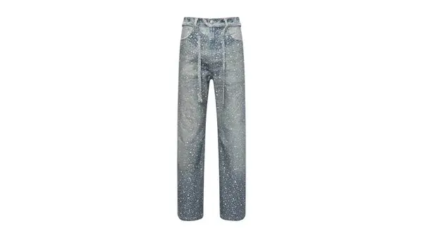 BIRTH OF ROYAL CHILD Diamond Boro Pant - Blue